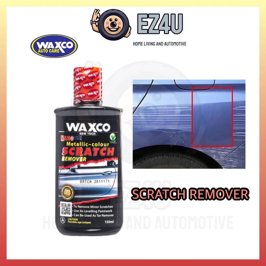 [EZ4U] WAXCO Nano Tech Metallic-Colour Scratch Remover 150ml | Shopee ...