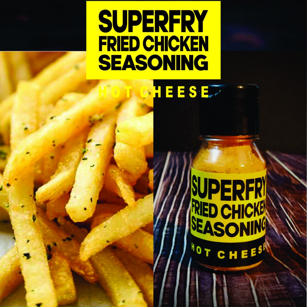 SUPERFRY FRIED CHICKEN SEASONING - HOT CHEESE | 炸鸡调味粉 | Shopee Malaysia