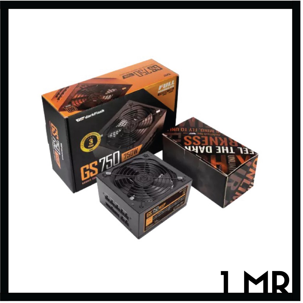 AIGO DarkFlash GS 750W Bronze 80+ Full Modular Power Supply PSU ...