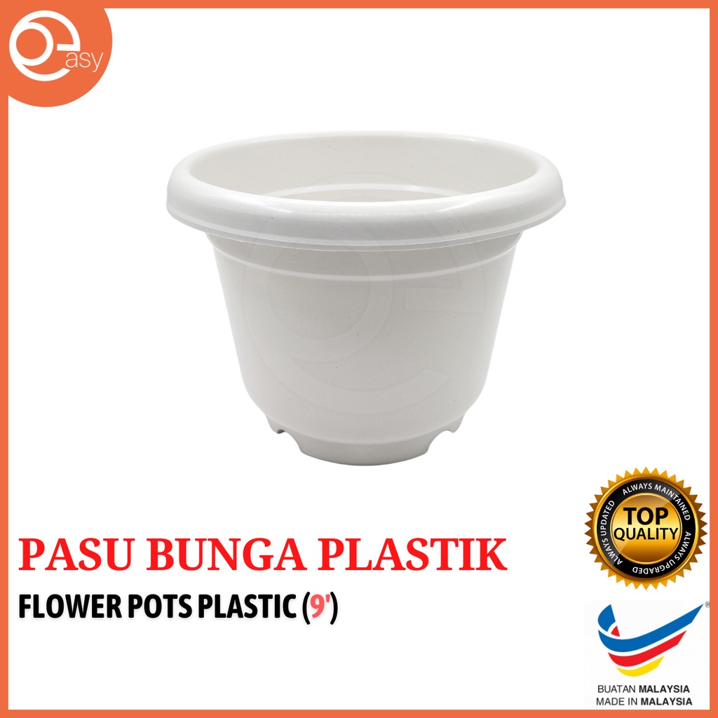 Pasu Bunga 9 inci, Pasu Bunga Plastik Murah, Pasu, Pasu Bunga, Pasu ...