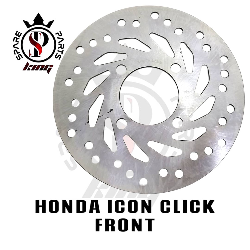 HONDA ICON CLICK FRONT DISC PLATE PIRING DISC DEPAN | Shopee Malaysia