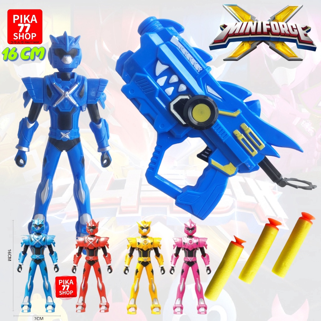 MINI FORCE X Agent Toys Robot/Mini Force Power Gun Toy Set. | Shopee ...