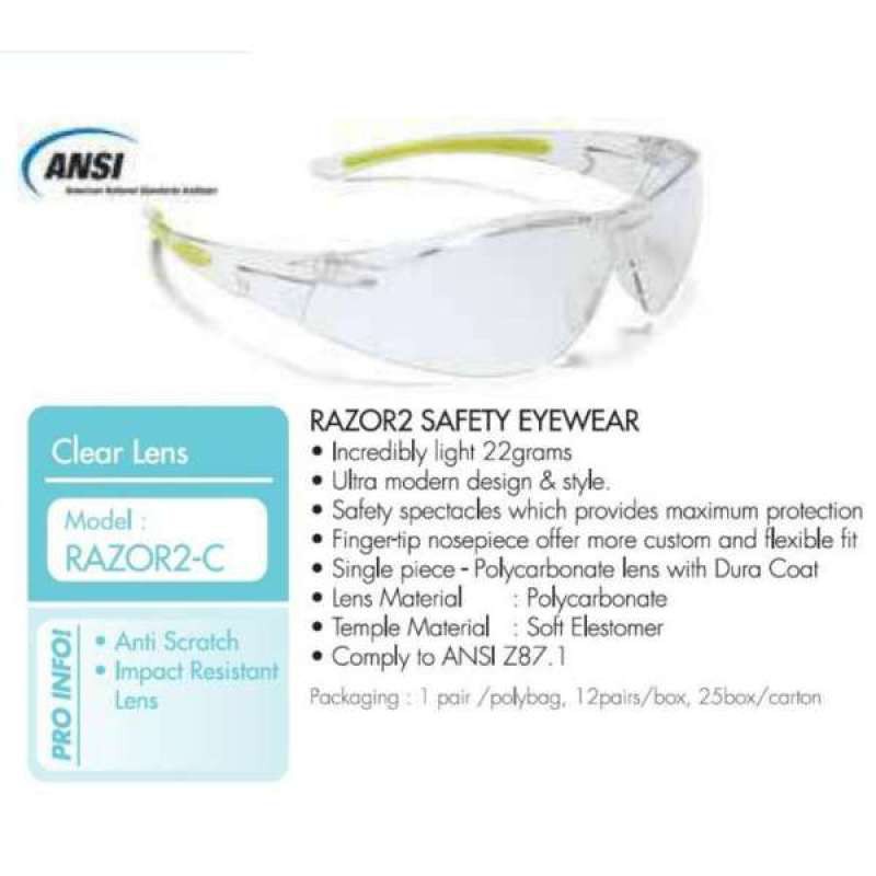 PROGUARD | RAZOR2-C / RAZOR2-IO / RAZOR2-S - RAZOR2 SAFETY EYEWEAR ...