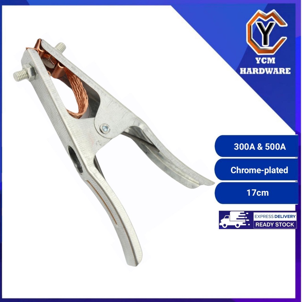 Earth Ground Cable Clip Wire Clamp Welding Metal Set Manual Welder ...