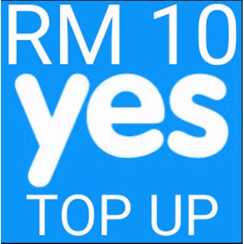 YES RELOAD TOPUP RM10 / 20 days validity period RM 10 tambah nilai pin ...