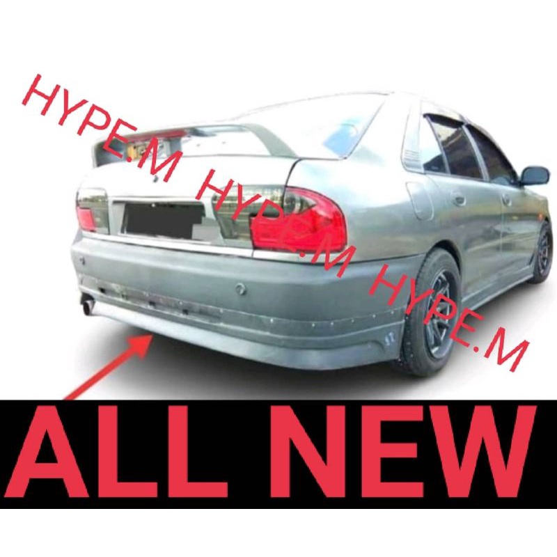 FRP PROTON WIRA AEROBACK REAR SKIRT HOT SALES SUPER SALES PROTON WIRA ...