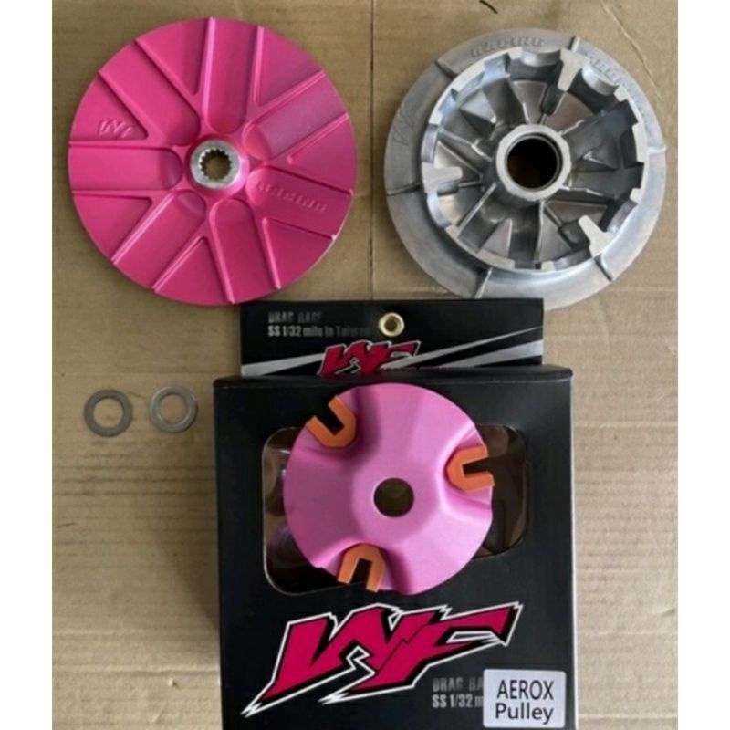 FRONT PULLEY SET RACING ORIGINAL 100% ESR WF RACING FOR YAMAHA NVX ...