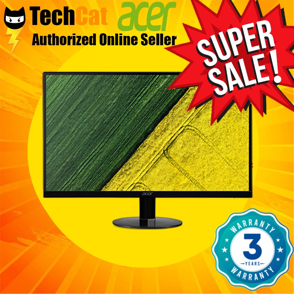 ACER SB220Q Monitor 21.5"/1920X1080/1MS/75HZ/HDMI/VGA/IPS/3 Years ...