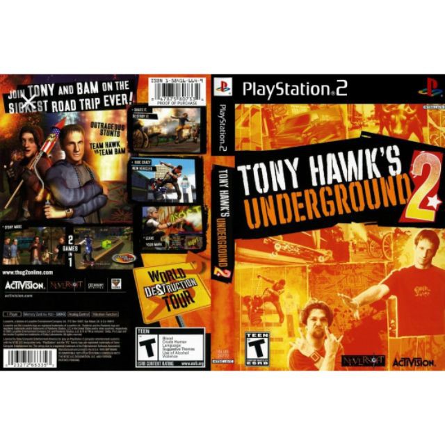 Tony Hawk's Underground 2 (CD Games PS2) | Shopee Malaysia