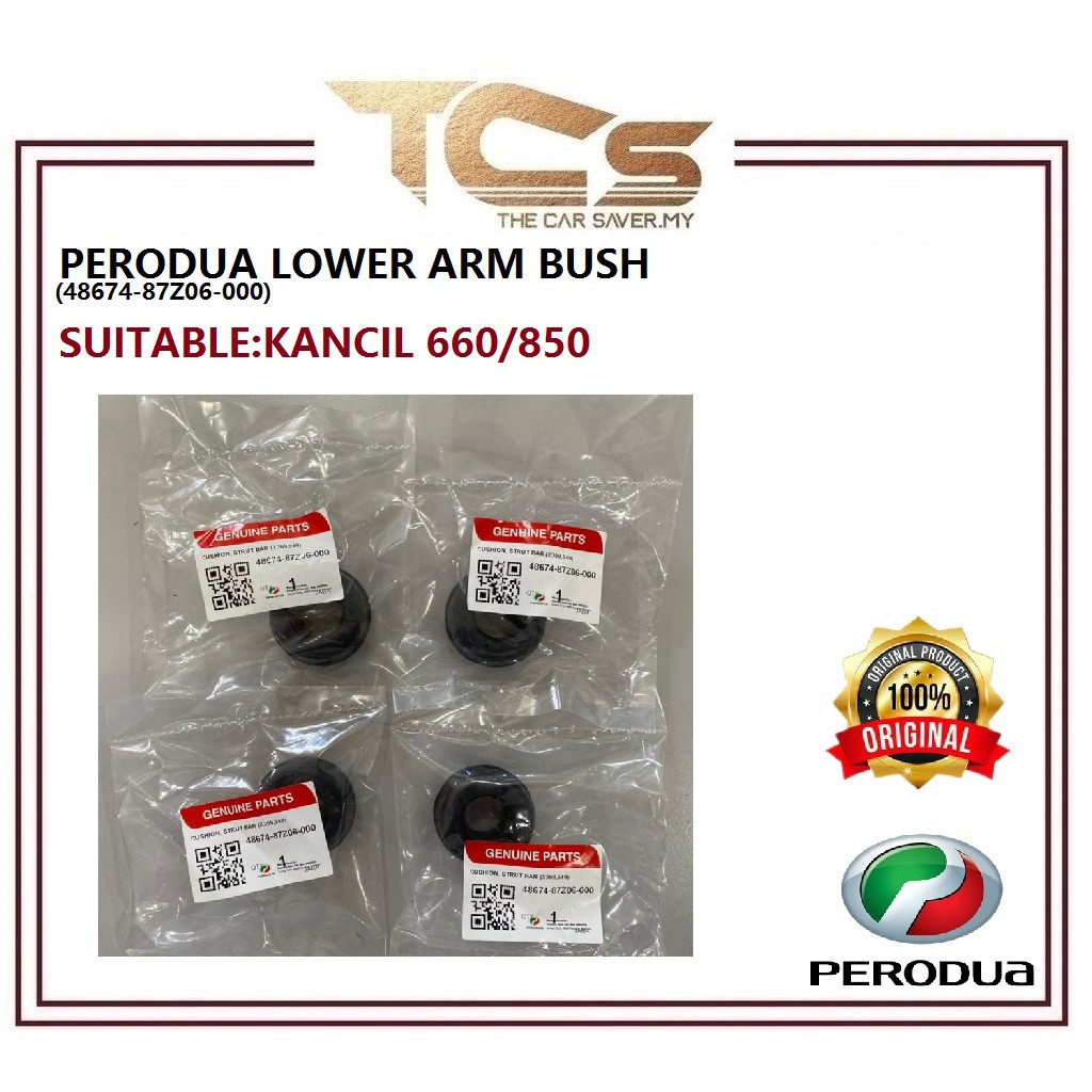 LOWER ARM BUSH PERODUA KANCIL 660 850 ORIGINAL (48674-87Z06-000 ...