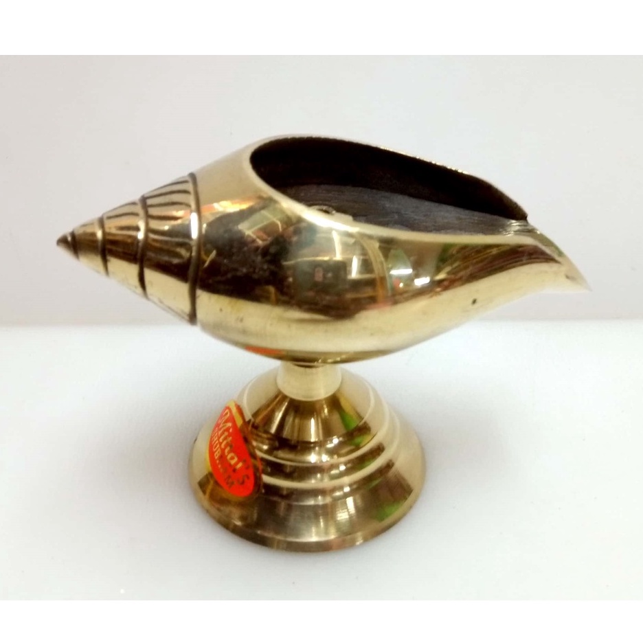 BRASS SANGU NANDA DEEPAM STAND | Shopee Malaysia