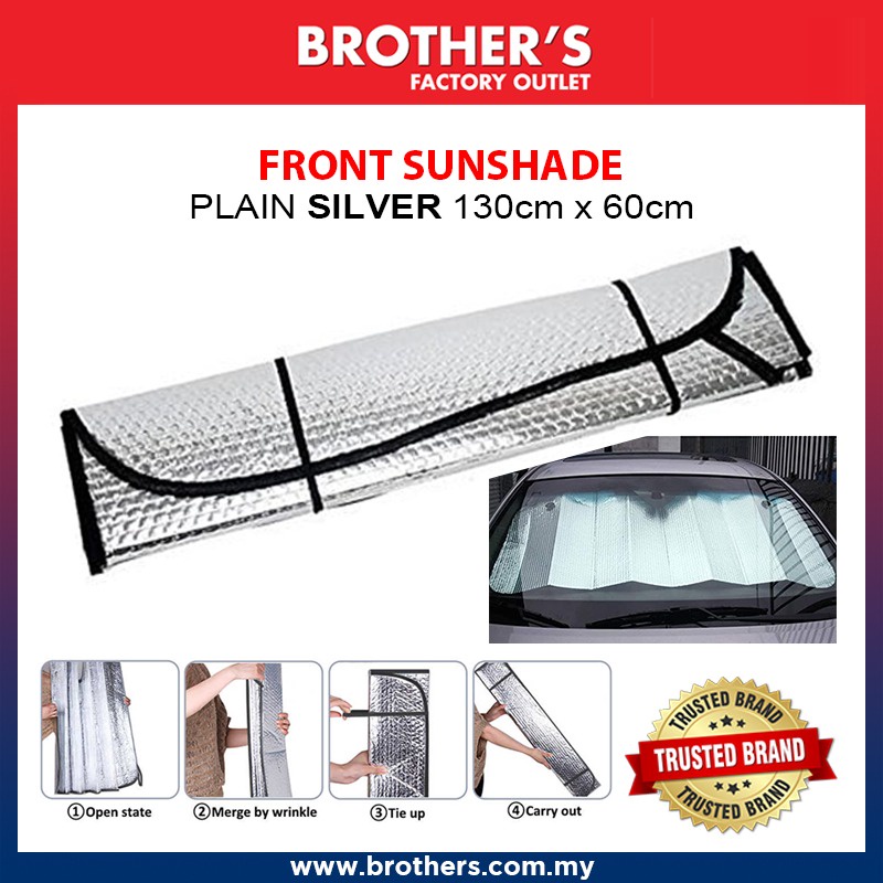 Car Windshield Sunshade Leisure Folding Front Sun Reflector Visor Cover ...