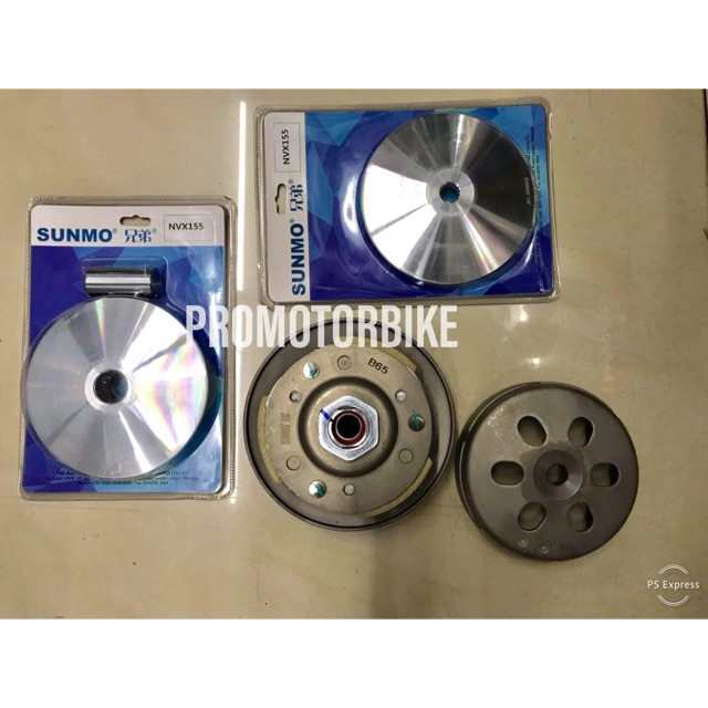Yamaha NVX155 NVX 155 Front Pulley Fan Rear Pully One Set Assy | Shopee ...