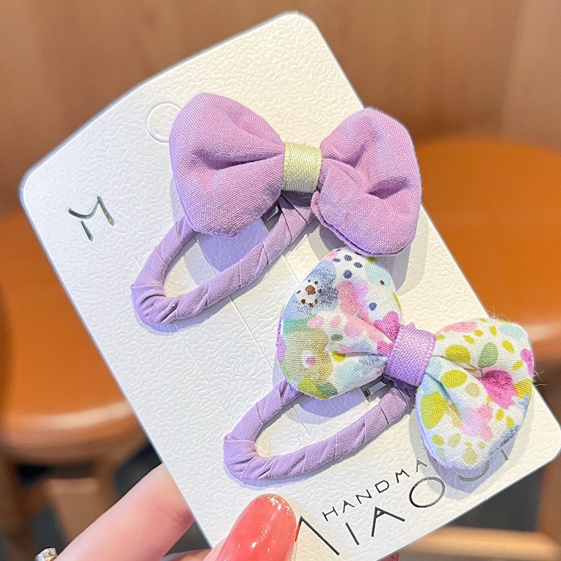 2 Piece Quality Children Girl Cute Hair Clip Princess Hair Accessories ...