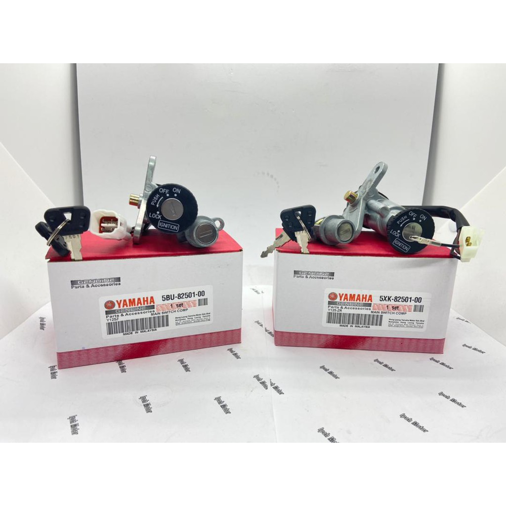 5XK 125Z Y125 Y125Z Y125ZR Main Switch / Key Set / Suis Kunci 100% HLY ...