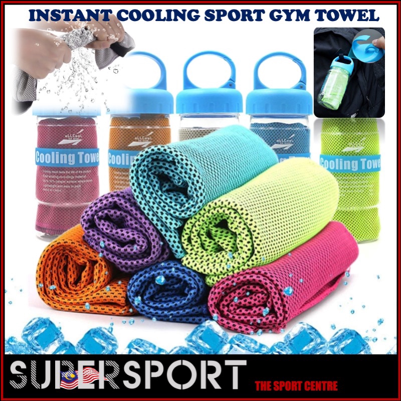 Sports Towels Instant Cooling Ice Cold Towel Sports Gym Quick Dry ...