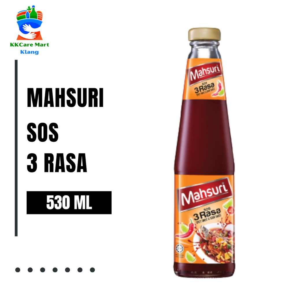Mahsuri - Sos 3 Rasa Spicy Sweet & Sour Sauce 酸辣甜酱 - 530G | Shopee Malaysia