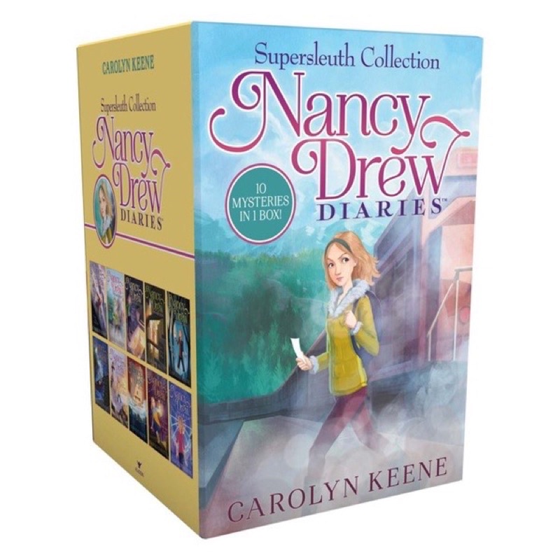 Nancy Drew Diaries Supersleuth Box Set | Shopee Malaysia