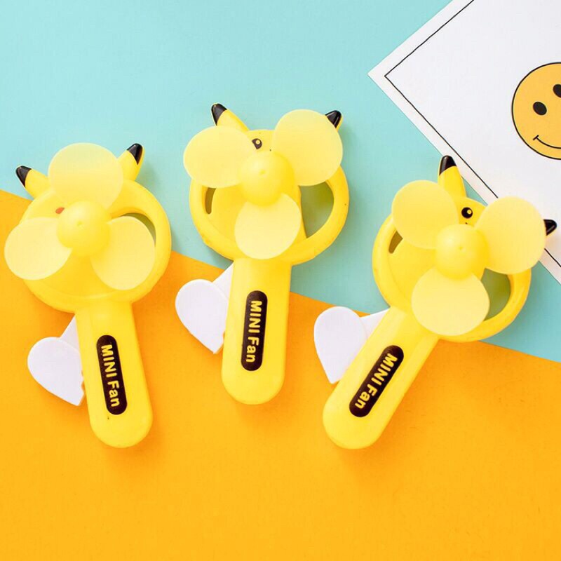 Summer Cool Creative Cartoon Hand Pressure Fan Mini-Portable Children's ...