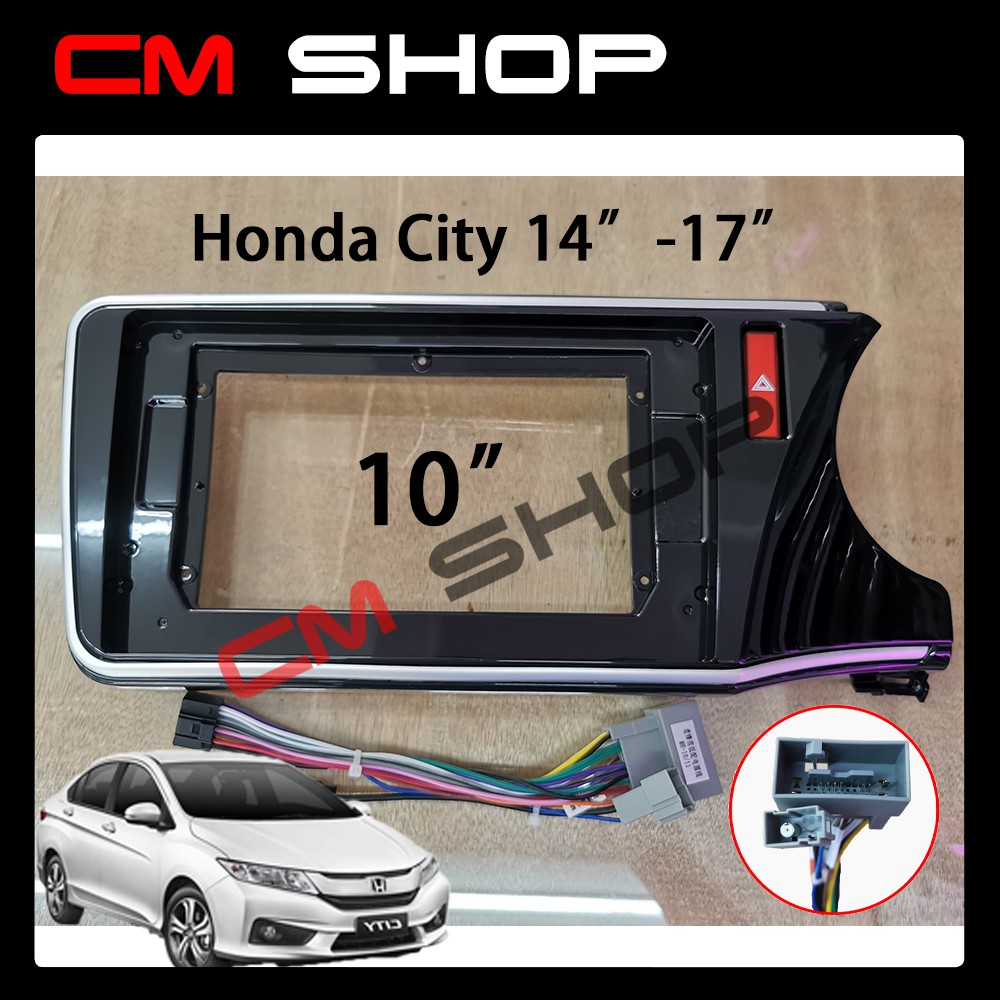 HONDA CITY 2014-2020 10" INCH ANDROID PLAYER CASING (FREE SOCKET ...