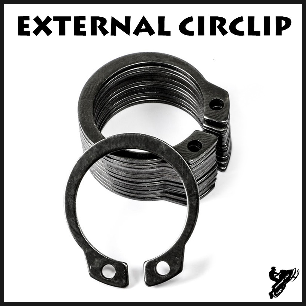 External Circlip / Shaft Circlips / Bearing Retainer | Shopee Malaysia