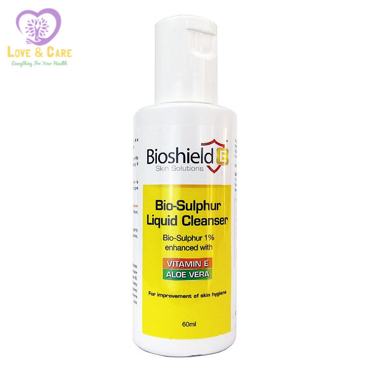 BIOSHIELD E BIO-SULPHUR LIQUID CLEANSER 60ML | Shopee Malaysia
