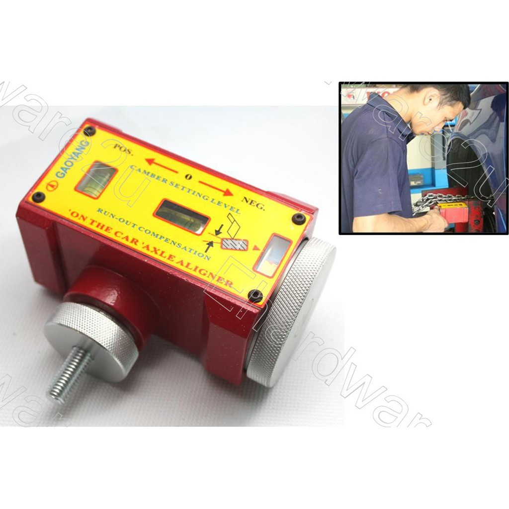 VEHICLE ALIGNMENT CASTER CAMBER LOCATOR GAUGE ATTACHMENT (1230P ...