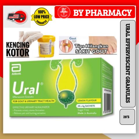 URAL EFFERVESCENT GRANULES 4G (28 SACHET/BOX) | Shopee Malaysia