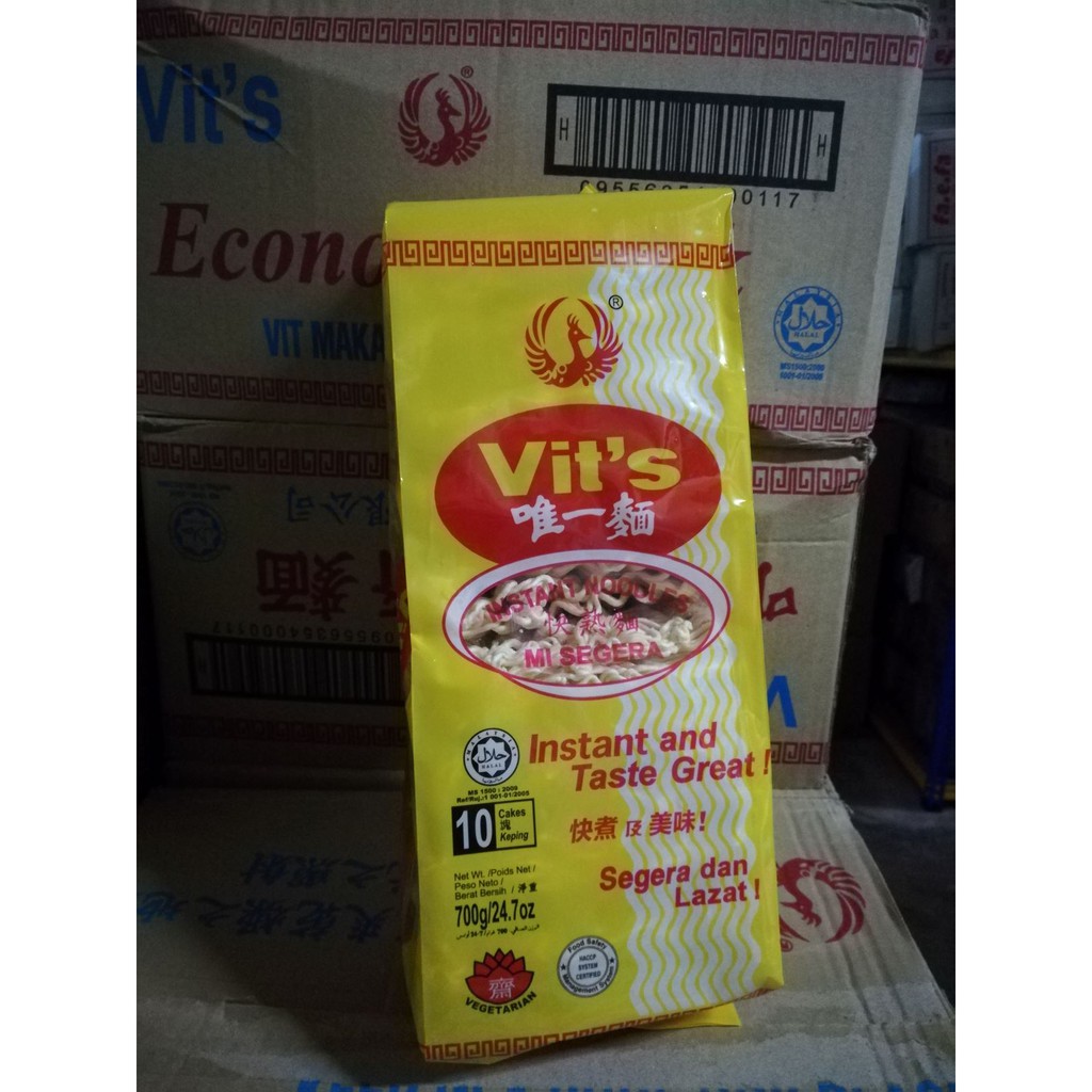 VIT'S Instant noodle/Mee segera 700gm ( 10pcs ) | Shopee Malaysia