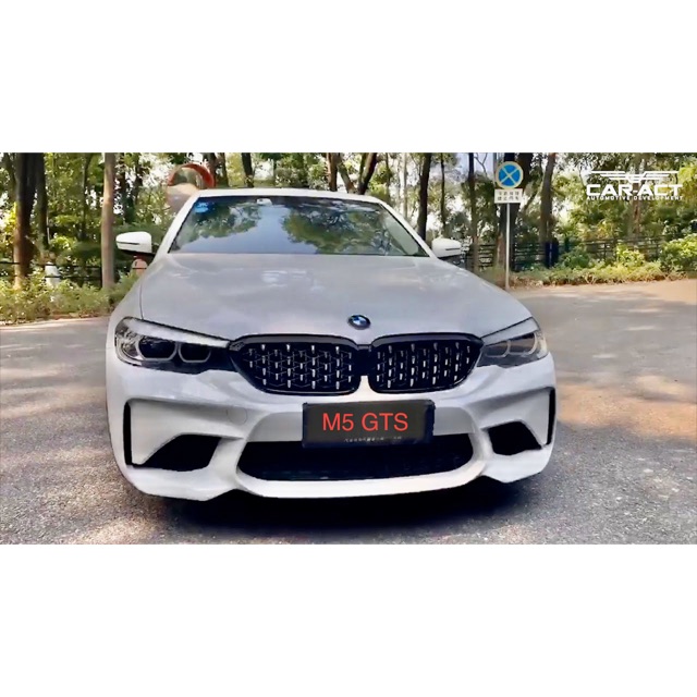 Bmw G30 5 series 2018 2019 2020 2021 GTS Style front bumper bodykit ...