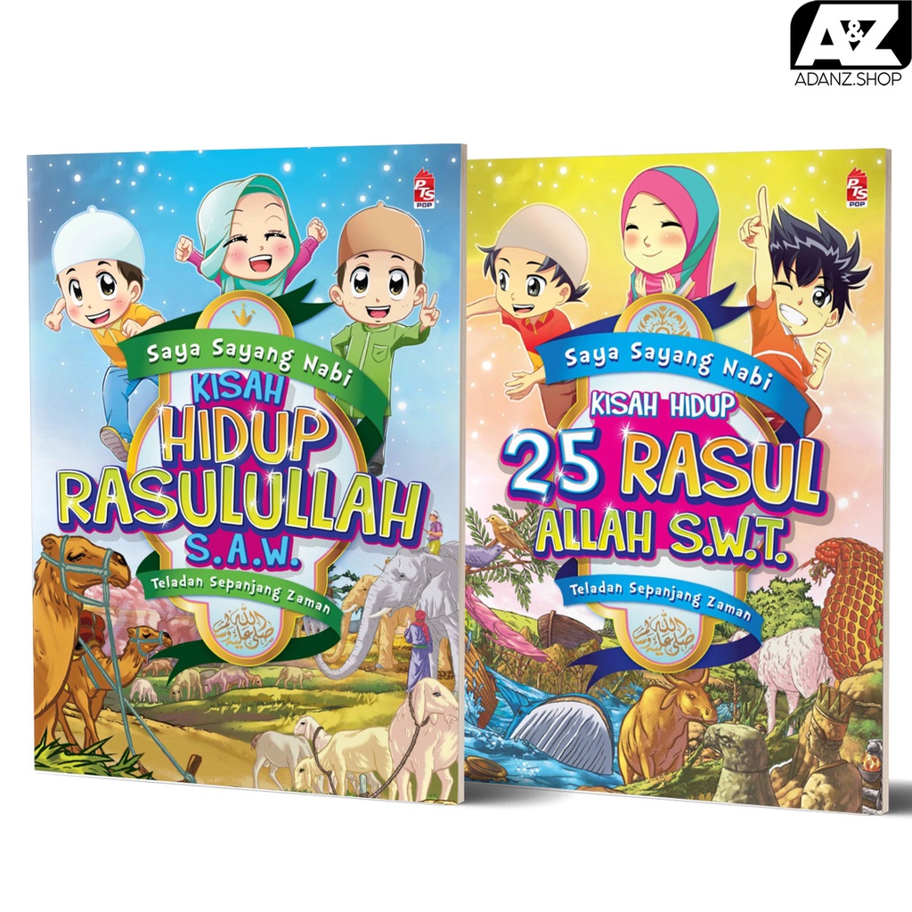 Buku Saya Sayang Nabi : Kisah Hidup Rasulullah S.A.W. & 25 Rasul Allah ...
