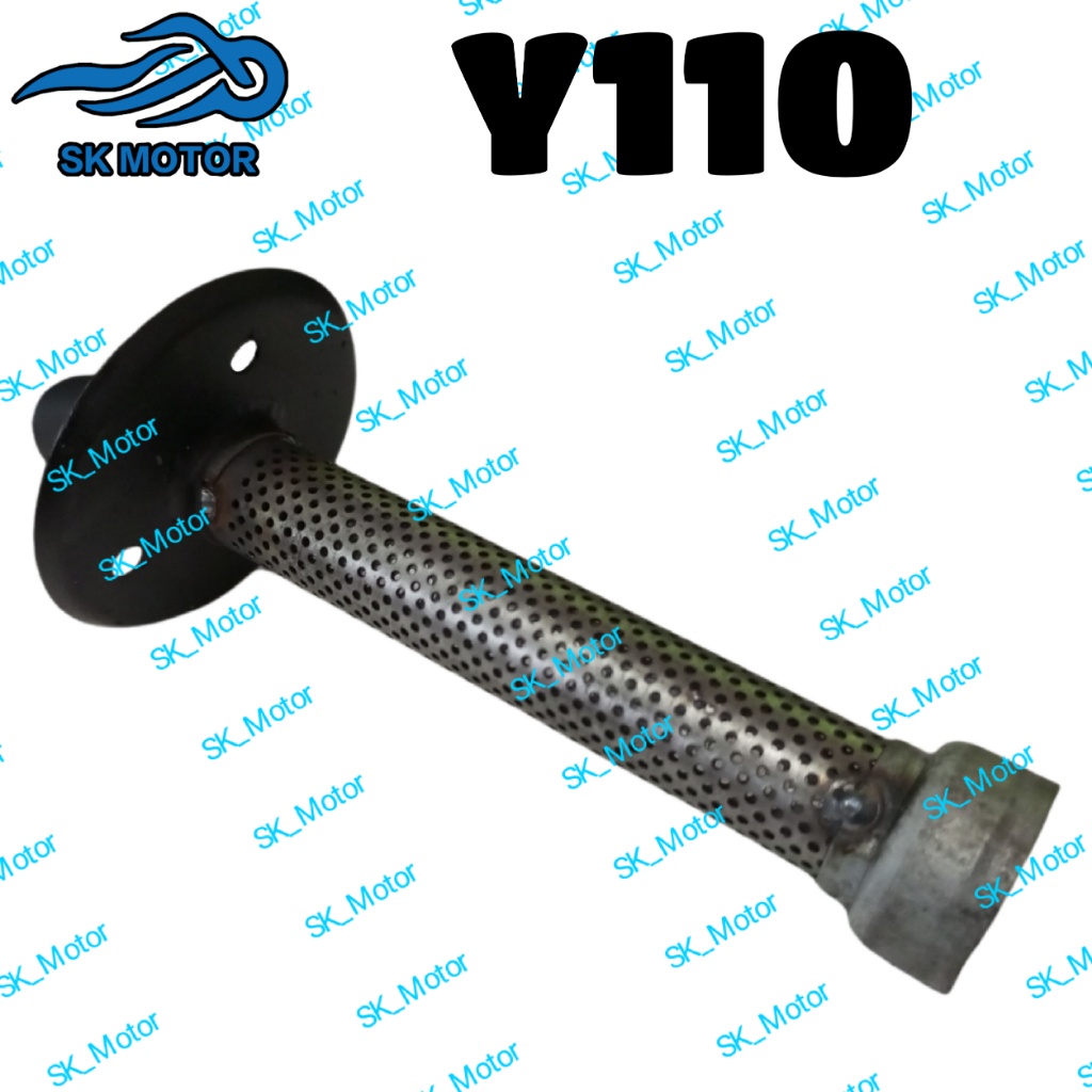 Yamaha Y110 SS / Y110 2 Two Exhaust Silencer Original Cutting Cuting Selencer Ekzos Exzoz Pipe ...