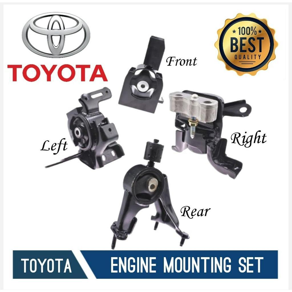 TOYOTA Engine Mounting Set for Toyota Wish ZGE20 1.8L 2009-2016 ...