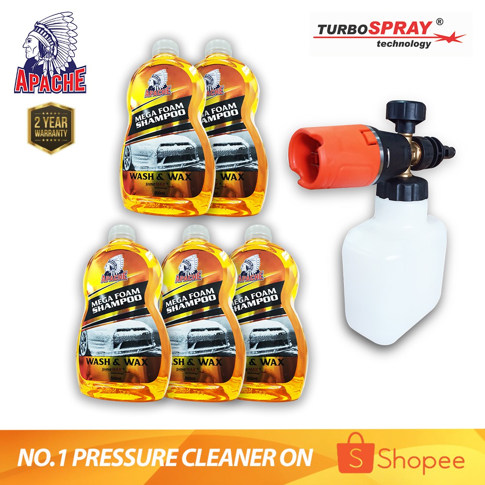 APACHE FlexiSpray G201-PRO High Pressure Water Jet Cleaner Adjustable ...