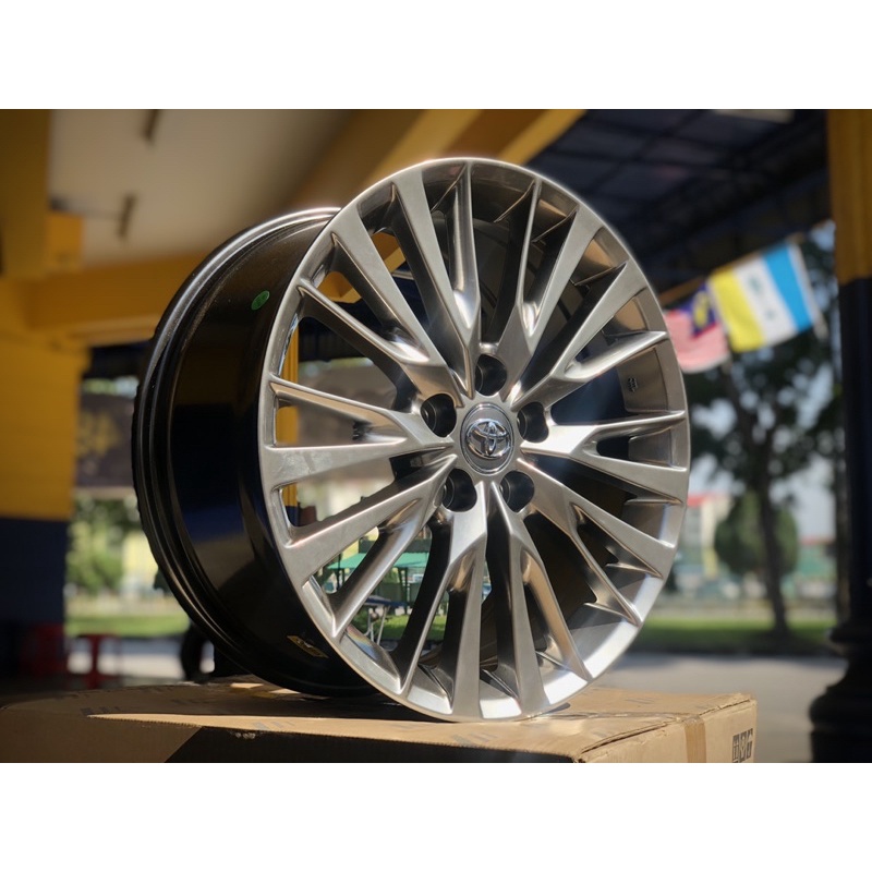 sport rim 18” Toyota Design for Estima Vellfire Alphard Camry | Shopee ...