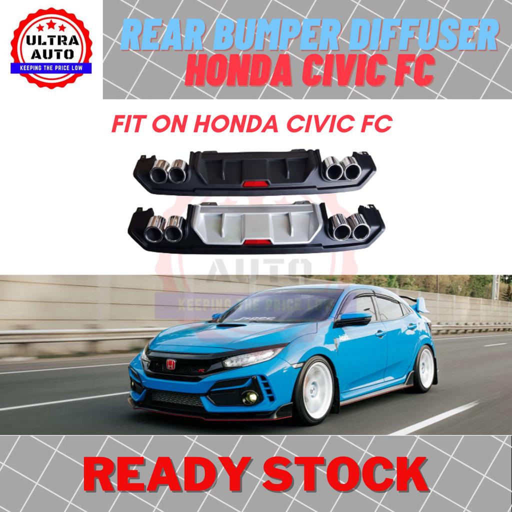 HONDA CIVIC FC REAR BUMPER DIFURSER | Shopee Malaysia
