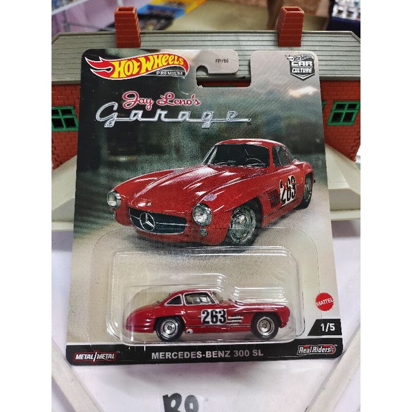 HOT WHEELS PREMIUM MERCEDES-BENZ 300 SL JAY LENO'S GARAGE | Shopee Malaysia