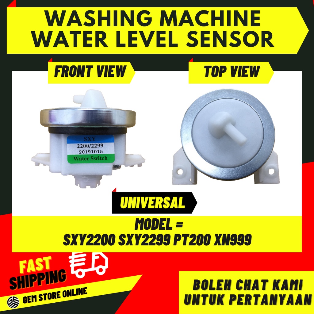 UNIVERSAL WATER LEVEL SENSOR WASHING MACHINE / SENSOR MESIN BASUH ...