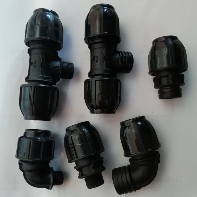 Poly Fitting 20MM=1/2" / 25MM=3/4" / 32MM=1" - Male & Female(Tee ...