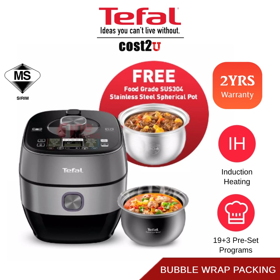 [EXTRA POT] Tefal Home Chef Smart Multicooker CY601D CY638D Pressure ...