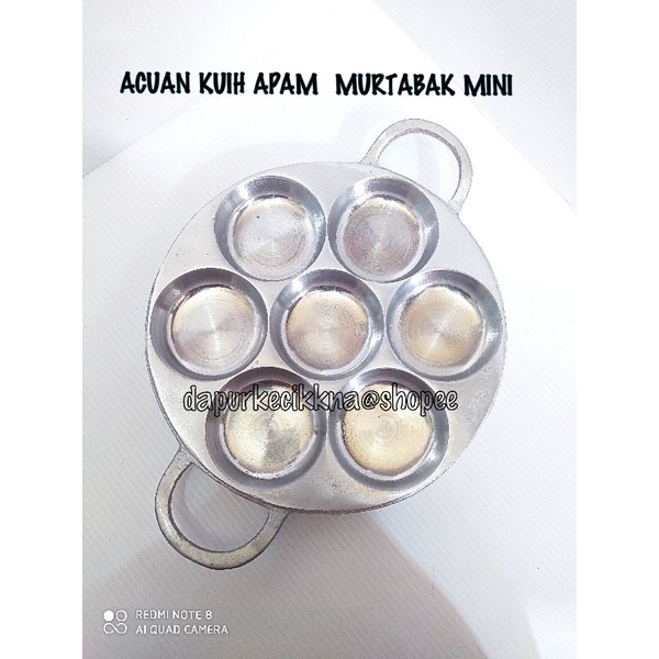 ACUAN KUIH MURTABAK MINI APAM AKOK CARA BERLAUK ACUAN BINGKA | Shopee ...