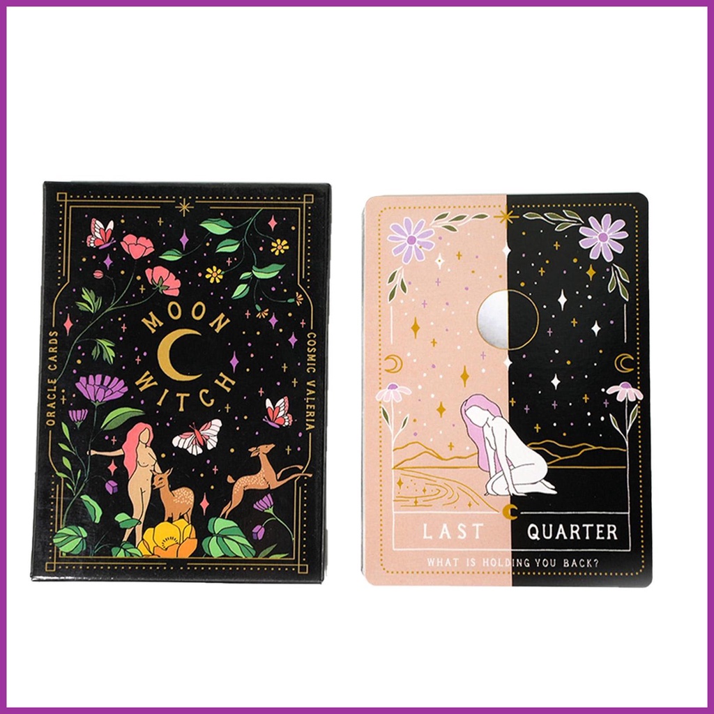 Tarot Cards for Beginners Moon Witch Oracle Cards Witch Oracle Cards 42 ...