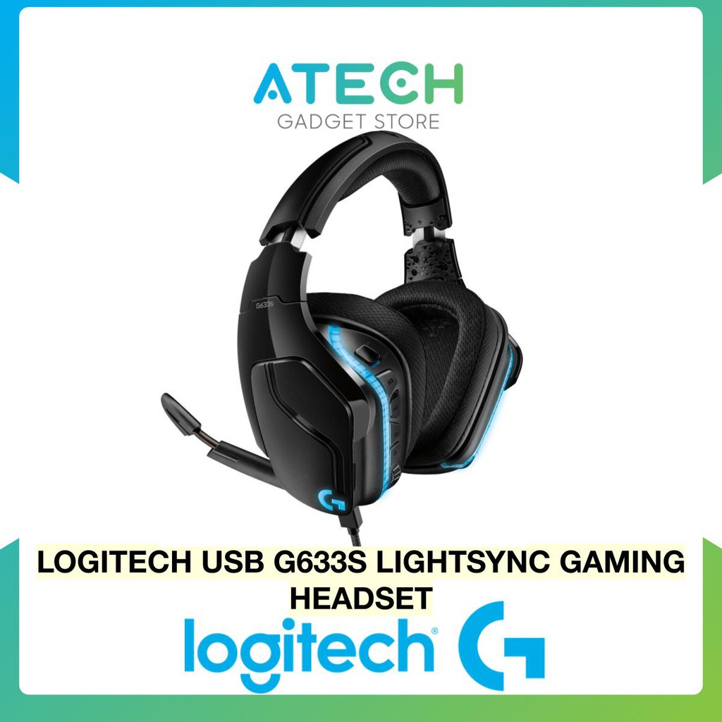 Logitech G633S 7.1 Surround Sound RGB Wired Gaming Headset | Shopee Malaysia