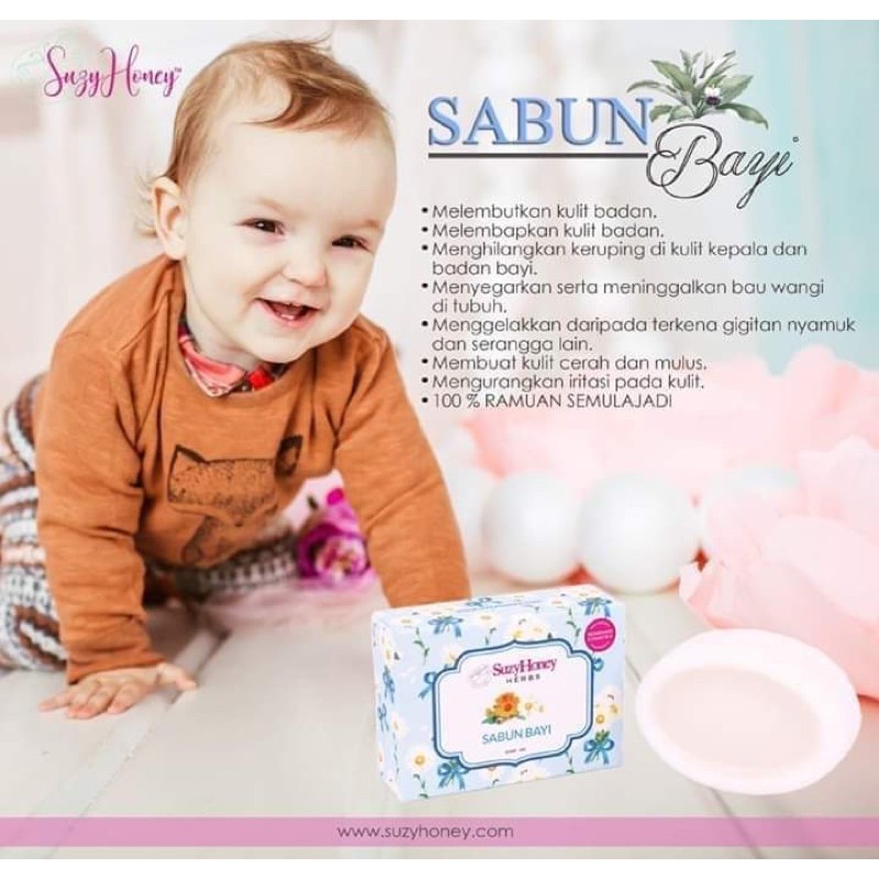 Sabun Mandi Bayi by Suzyhoneyherbs 💖 No Paraben💖 No SLS 💖 Natural ...