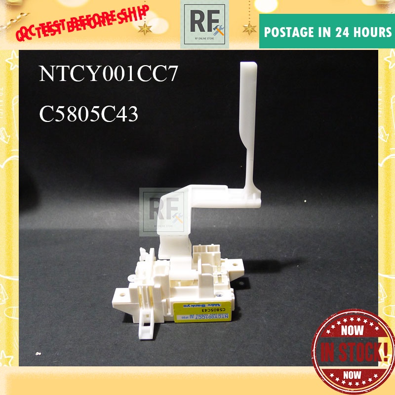 HITACHI WASHING MACHINE LID LOCK / DOOR SWITCH / DOOR LOCK NTCY001CC3 ...