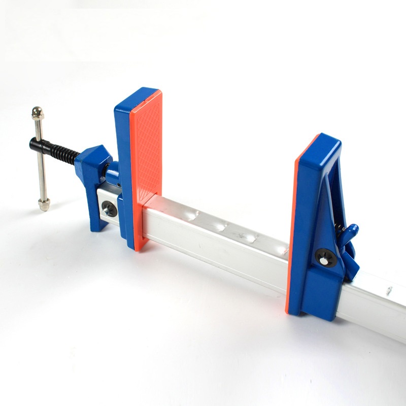 Aluminum Clamp Woodworking Quick Slide Long F Clamps 长形铝合金F拼板固定夹 ...