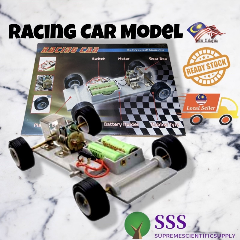 🔥[Ready stock]🔥Racing Car Model (Self-Construct) Educational | Shopee ...