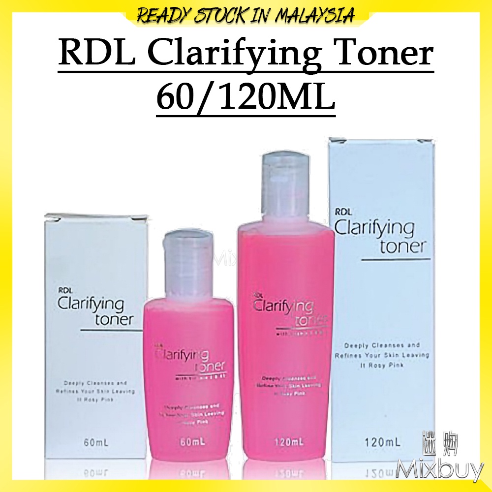 RDL CLARIFIYING TONER w/ Vitamin E & B5 - 60ml. / 120ml. | Shopee Malaysia