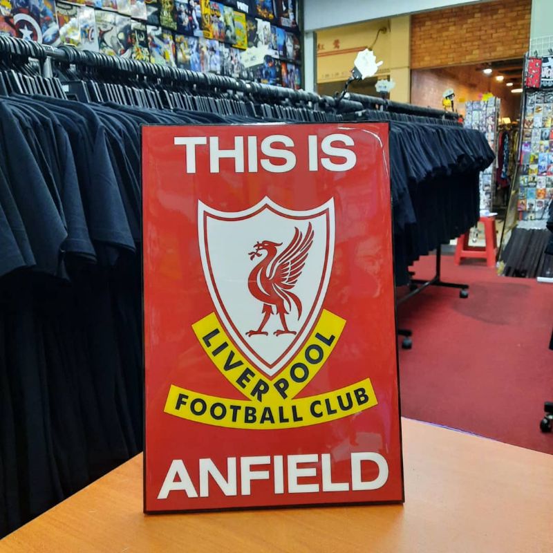 Liverpool This Is Anfield Frame Plaque | Shopee Malaysia