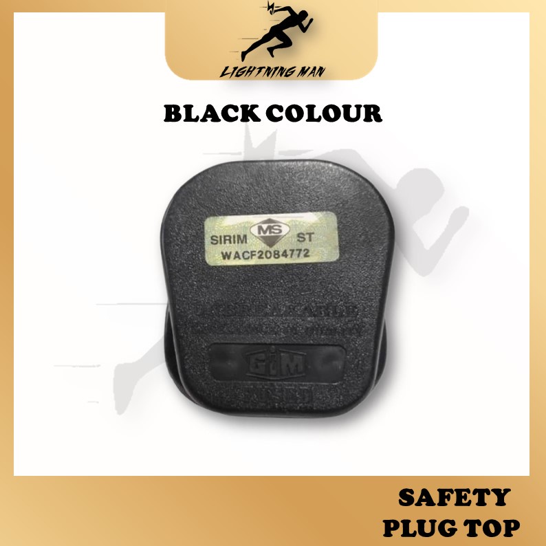 [SIRIM] Unbreakable Fused / GIM 3 Pin Plug 13A Model Super Safety ...